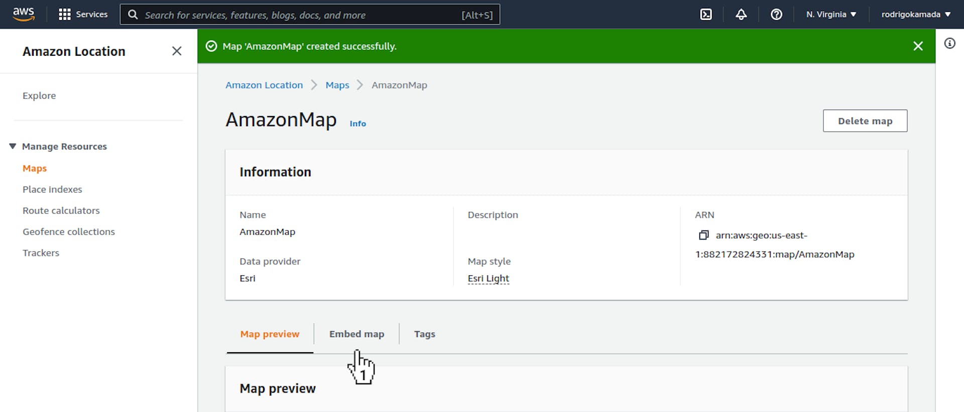 Adding the Map Component Using the AWS Services to an Angular App | HackerNoon