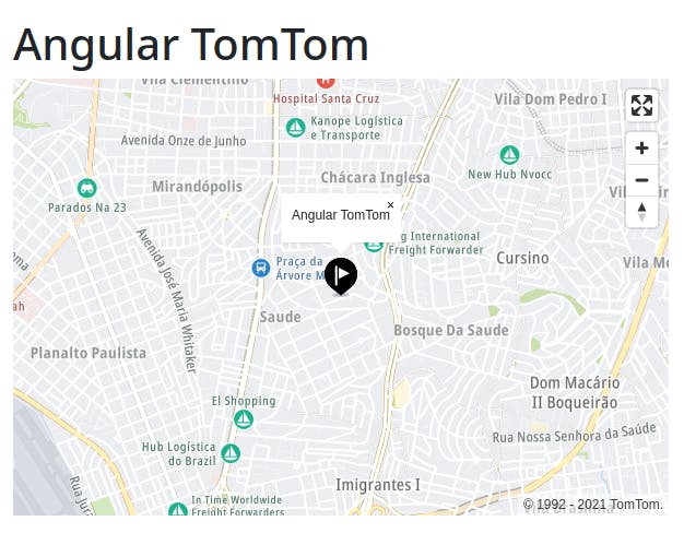 Adding The Map Tomtom Component To An Angular Application Hackernoon