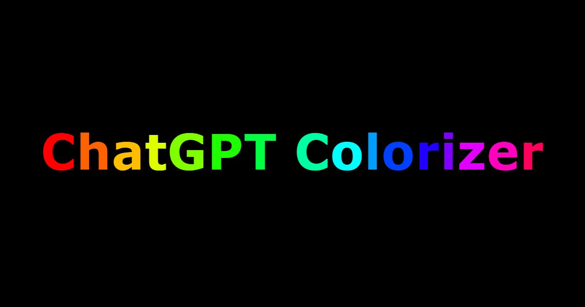 Finally! You Can Colorize ChatGPT Output With AImarkdown Script: Here's How | HackerNoon