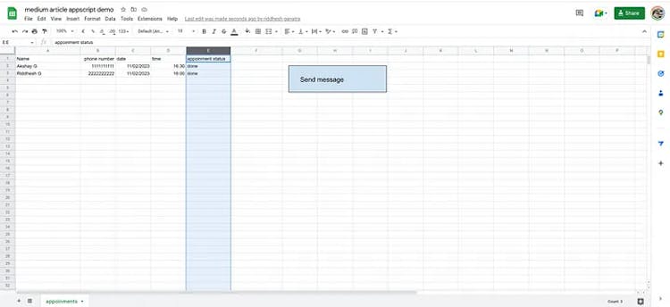 How to Use App Scripts to Automate in Google Sheets | HackerNoon