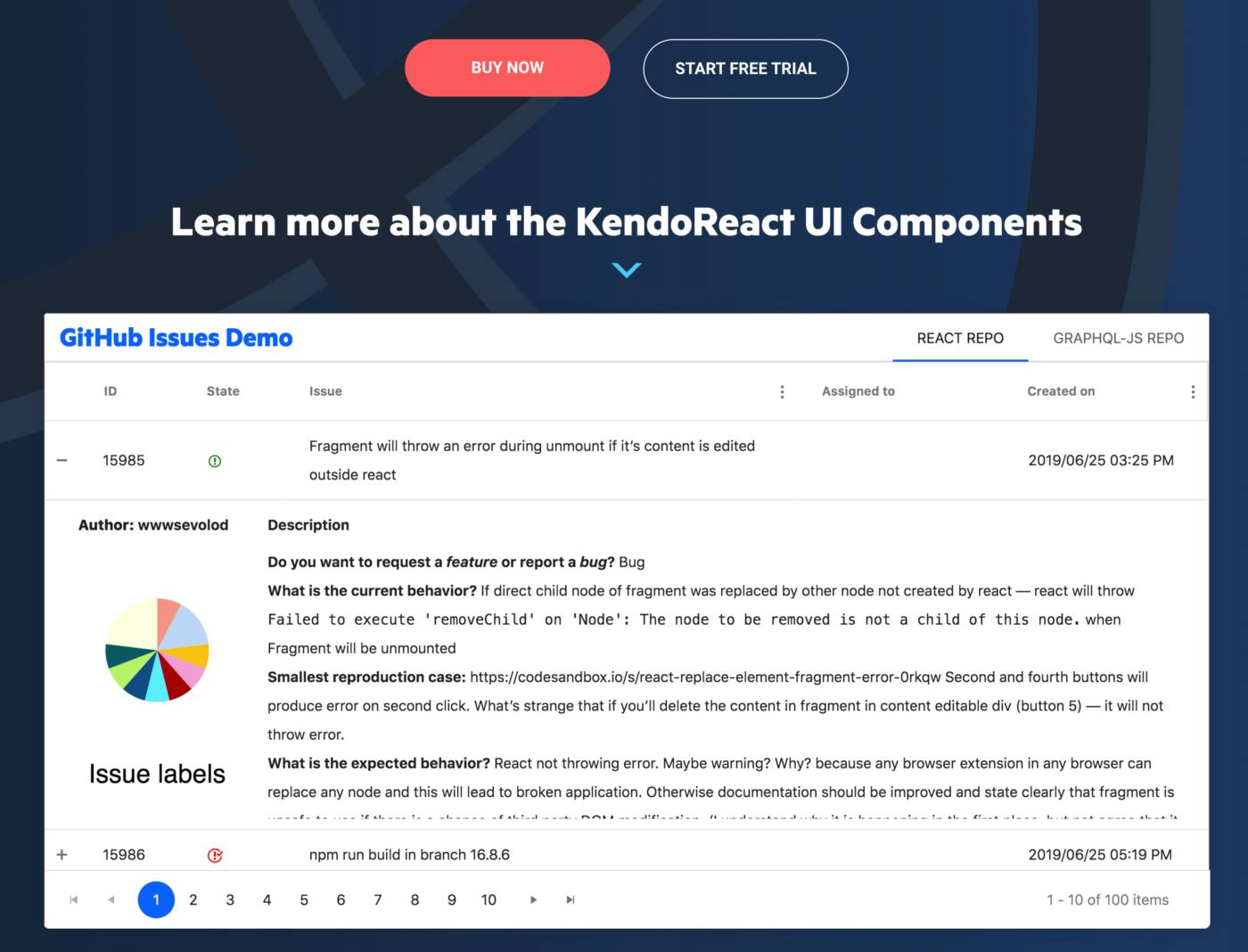 10 Data Table Libraries for JavaScript | HackerNoon