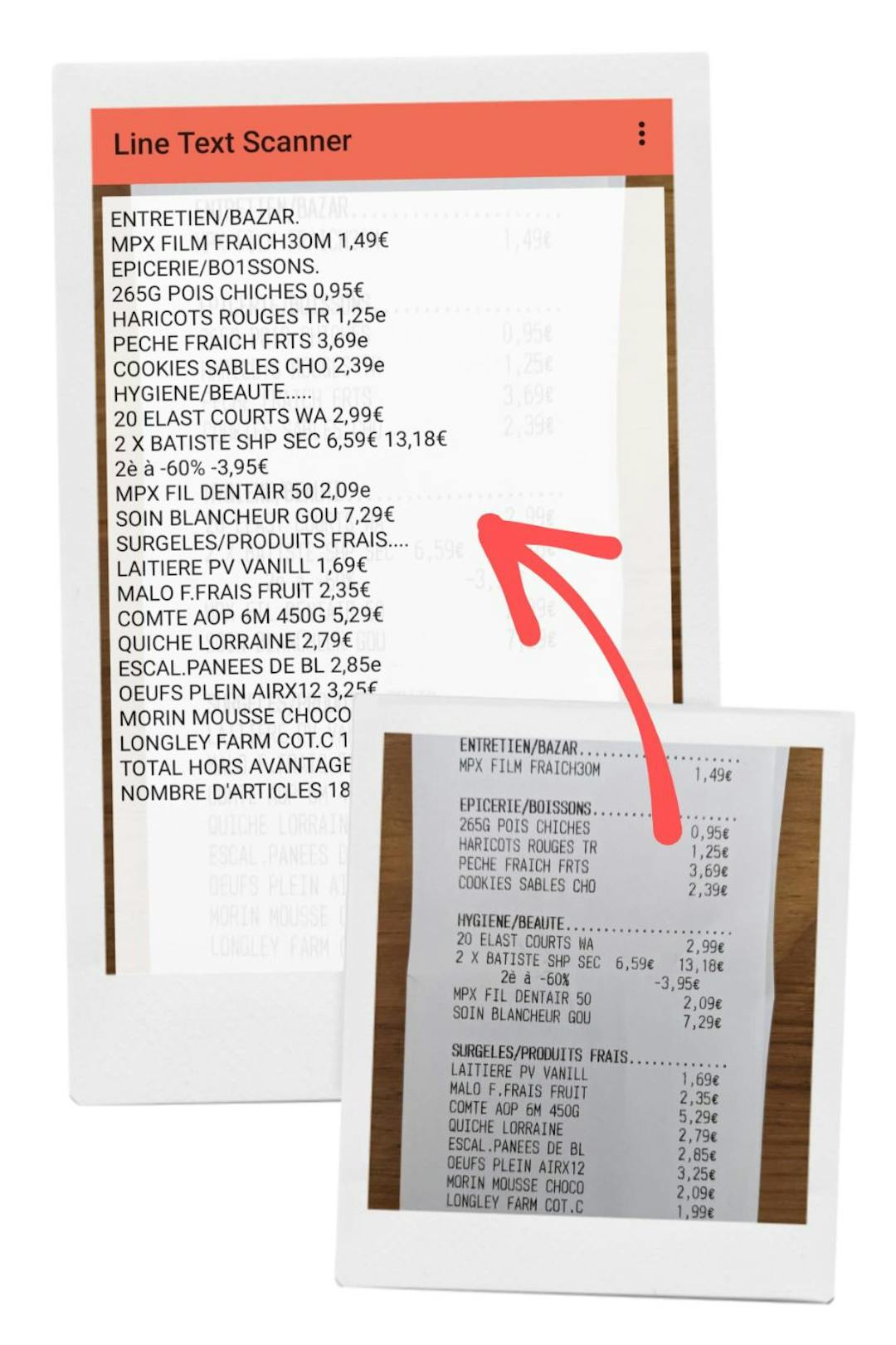 Using Google MLKit Text Recognition to Scan Tabular Data | HackerNoon