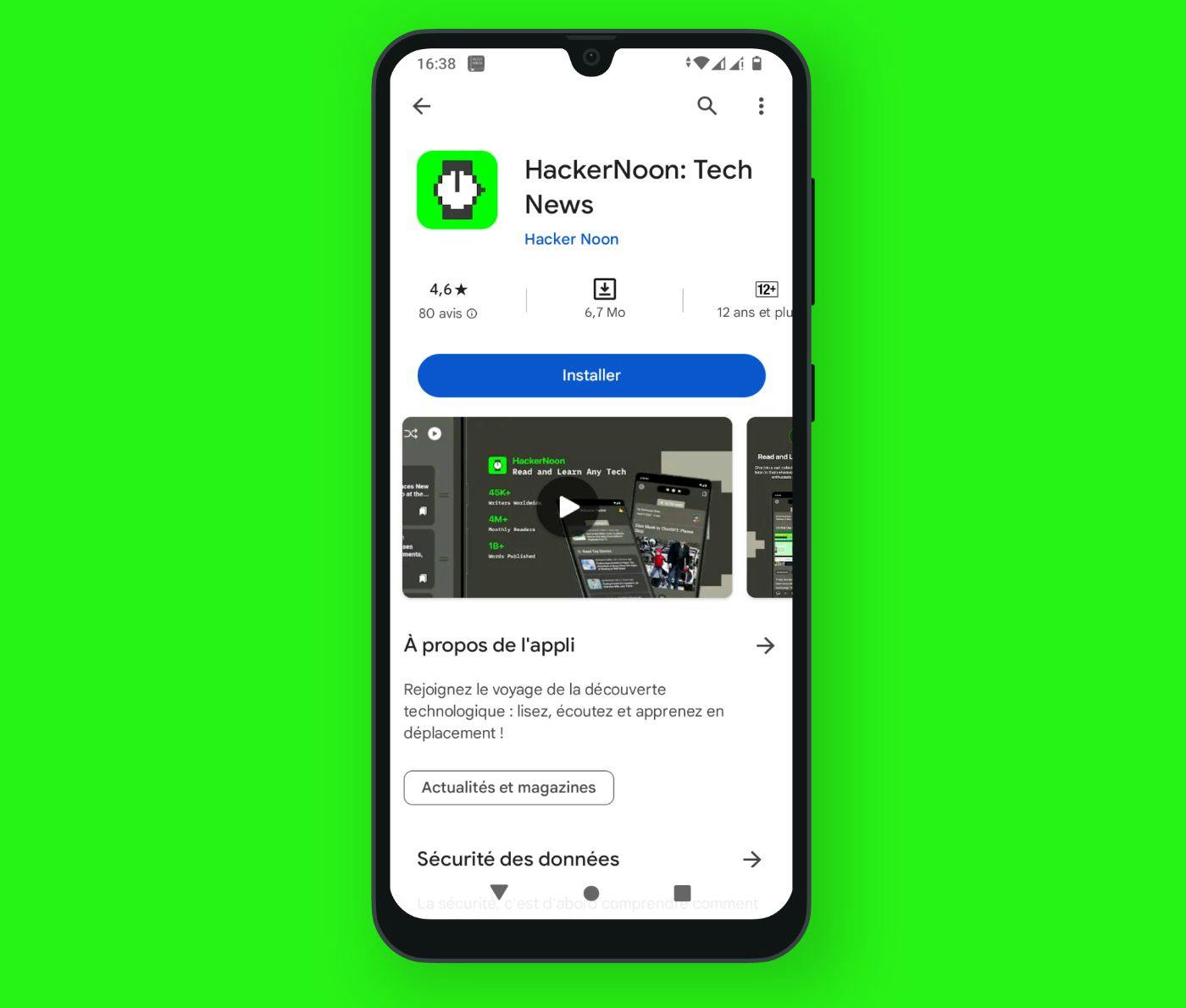 Hackernoon App Review The Mobile Experience In Images Hackernoon