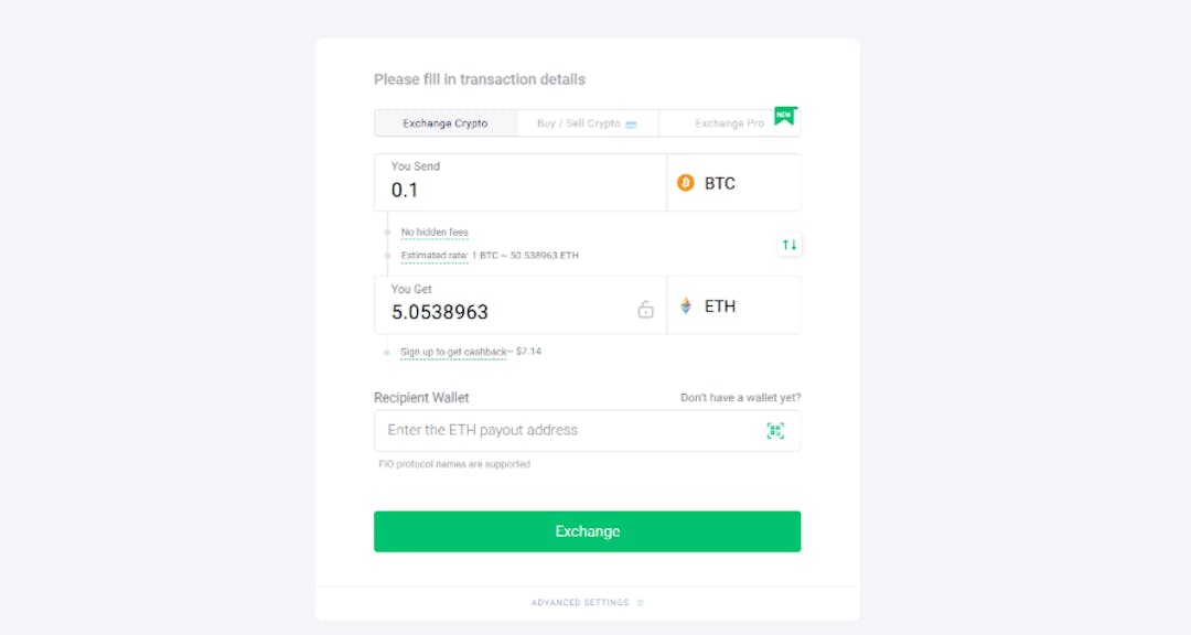 ChangeNOW: Hoe om 'n volwaardige Crypto Exchange in 3 dae gratis te begin | HackerNoon