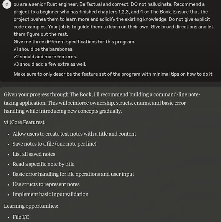 A Basic AI Prompt Helped Me Learn Rust | HackerNoon