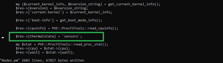 Add Real-time Temperature Monitoring to the Proxmox VE Dashboard | HackerNoon