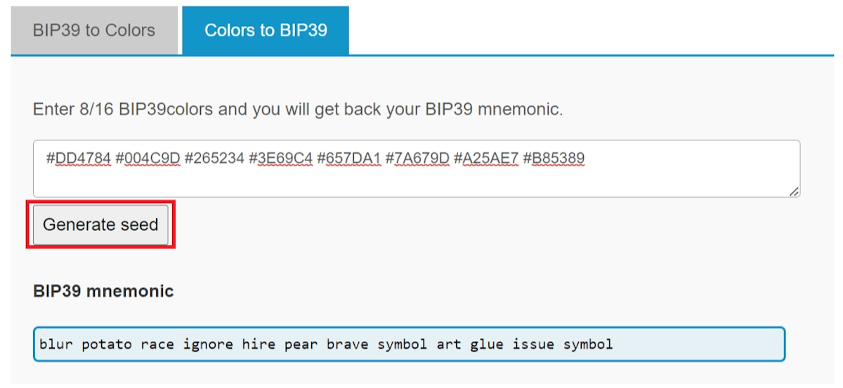 How to Hide Your Private Keys with Colors | HackerNoon
