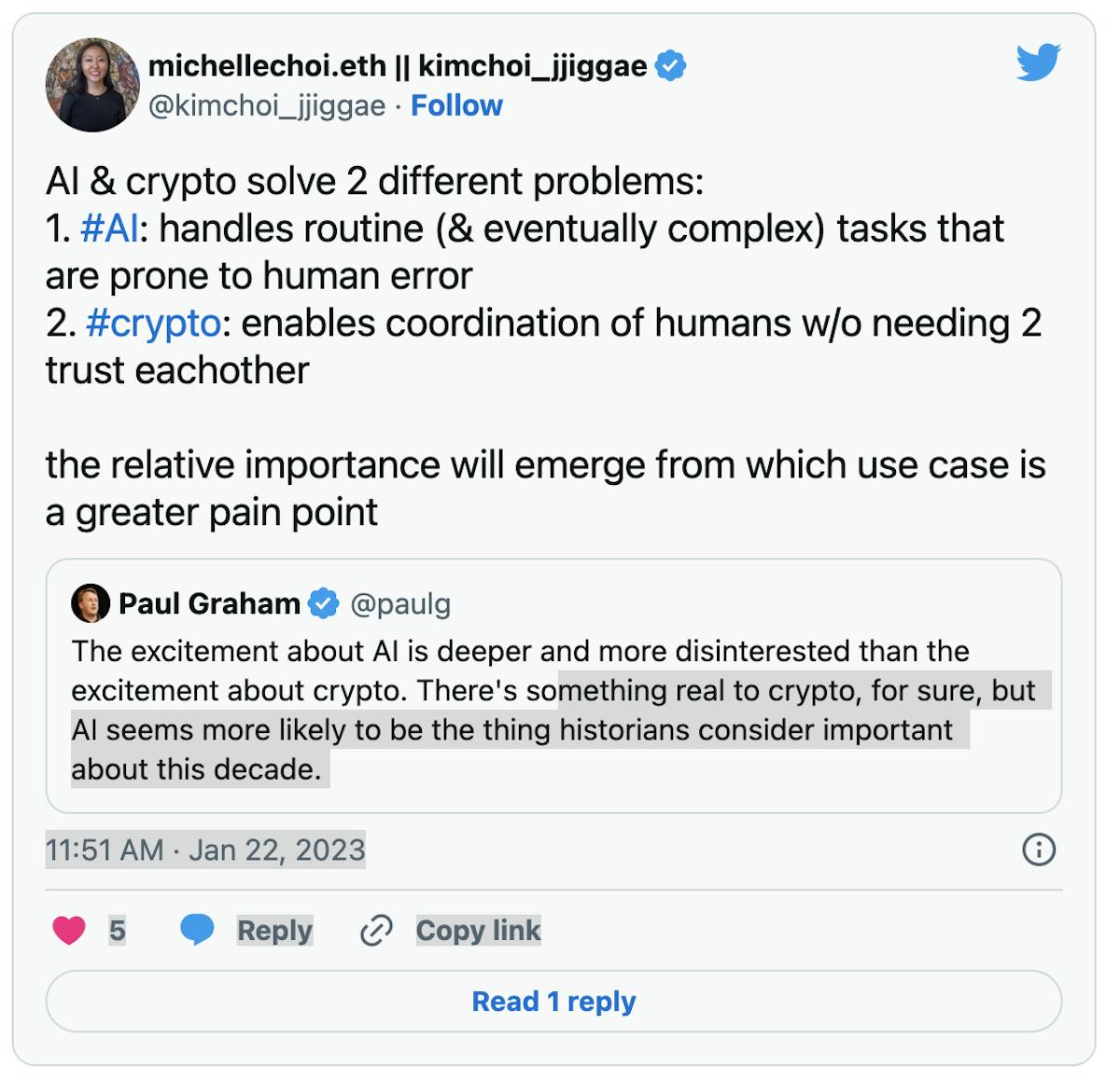 Why I Left Google's AI Division for the World of Blockchain | HackerNoon