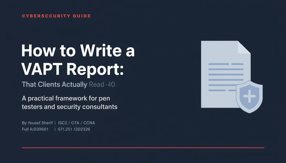 How to Write a VAPT Report That Clients Actually Read (And Pay For ...