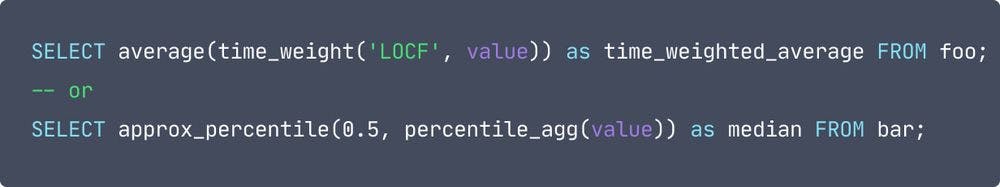 How Postgresql Aggregation Inspired Timescale Hyperfunctions Design Hackernoon