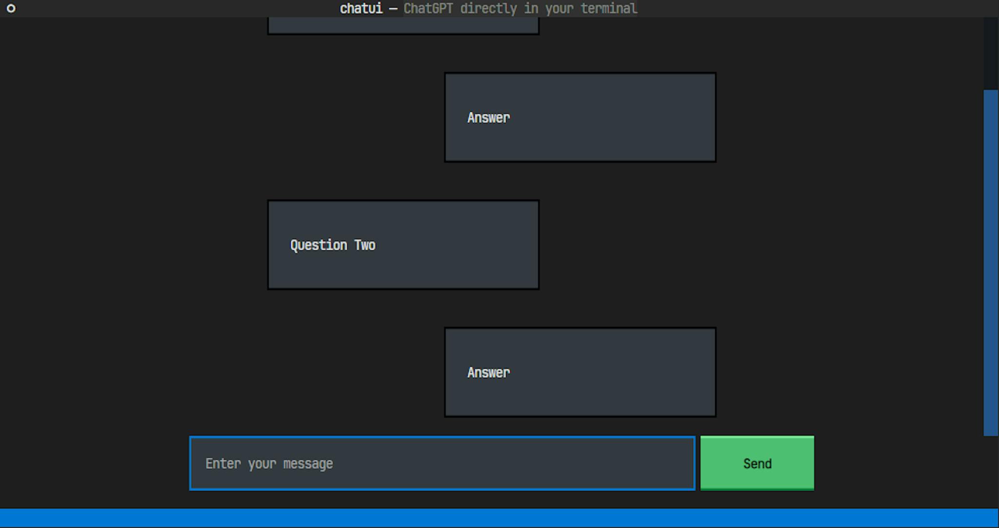Creating a ChatGPT TUI App with Textual | HackerNoon