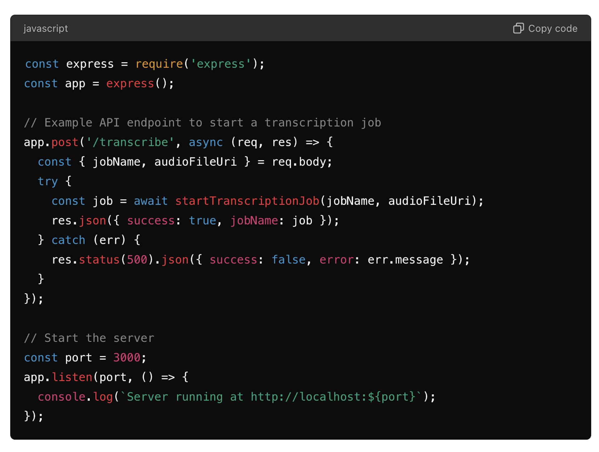 How to Create a Transcription Feature in a Web App Using AWS Transcribe | HackerNoon