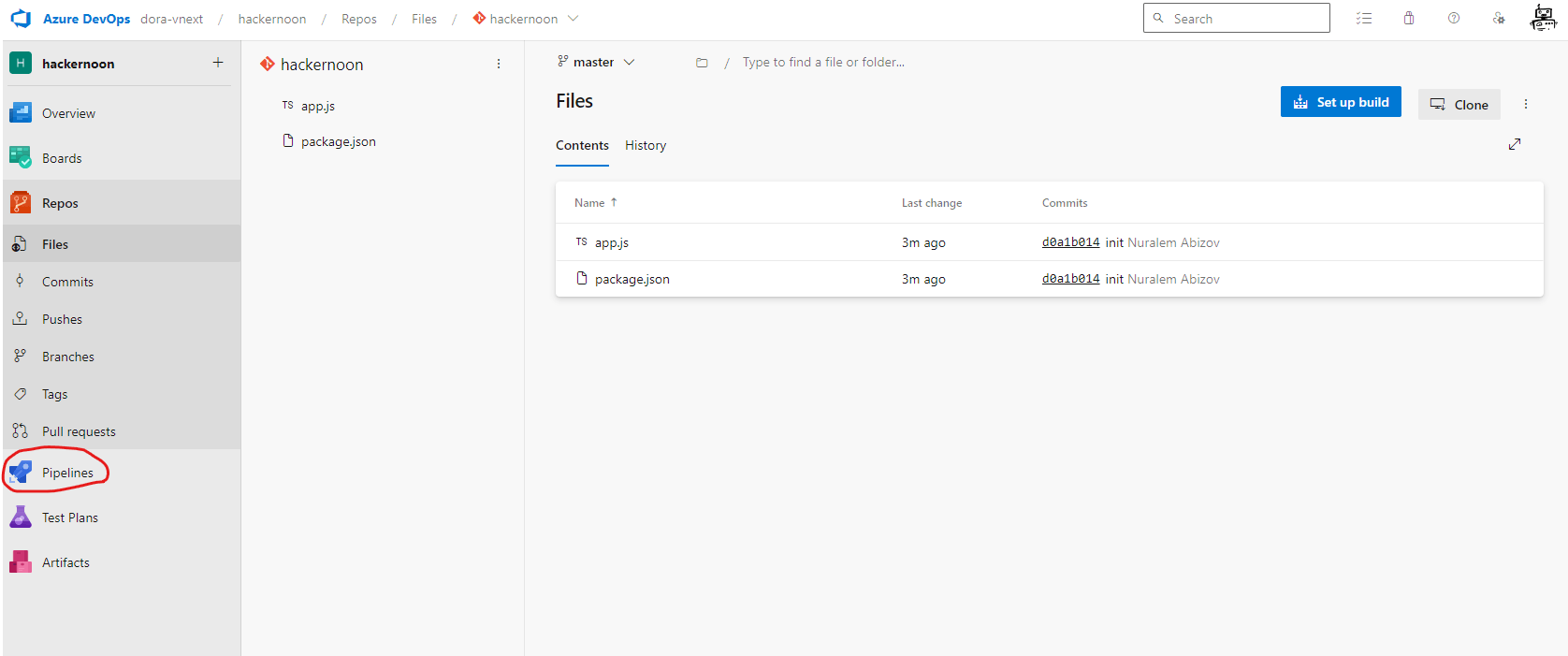 How To Set Up A Pipeline For Deploying Serverless Nodejs On Azure Hackernoon