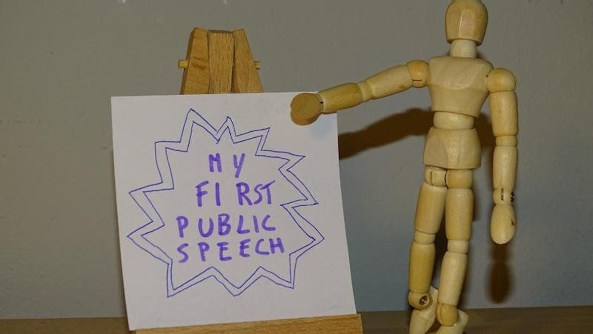A Beginner's Guide to Public Speaking: My Experience With My First ...