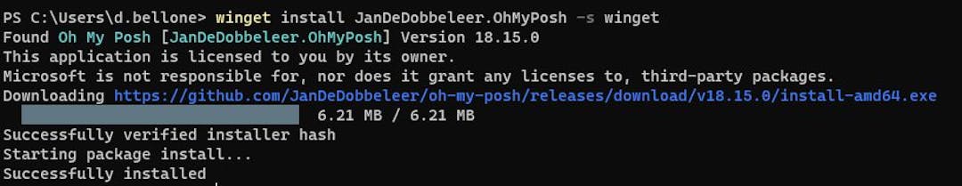 Using OhMyPosh and CascadiaCode: Elevating PowerShell and Integrating with Git in Windows ...