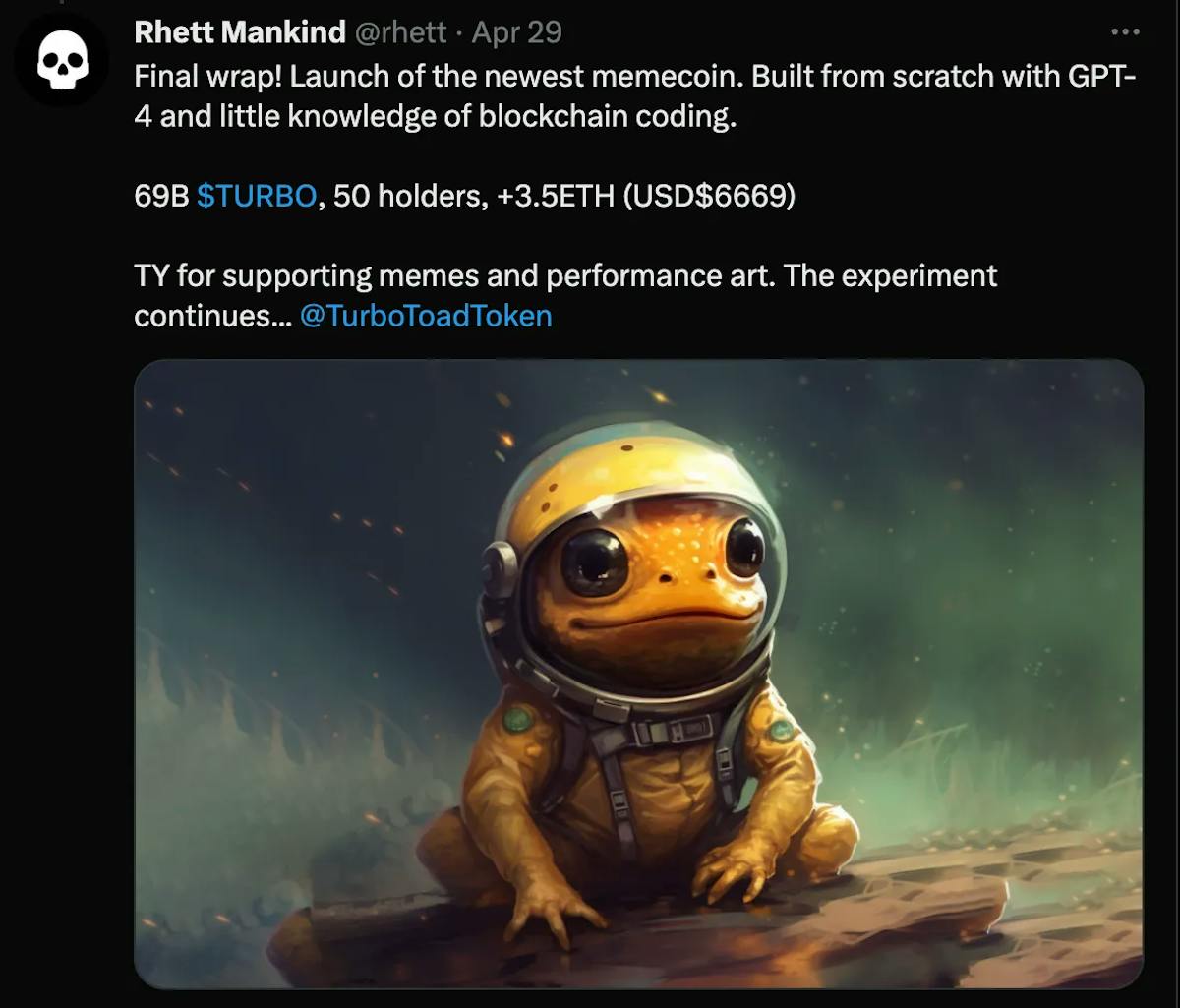 The Making of the $Turbo Meme Coin With ChatGPT: The Joke That Became a ...
