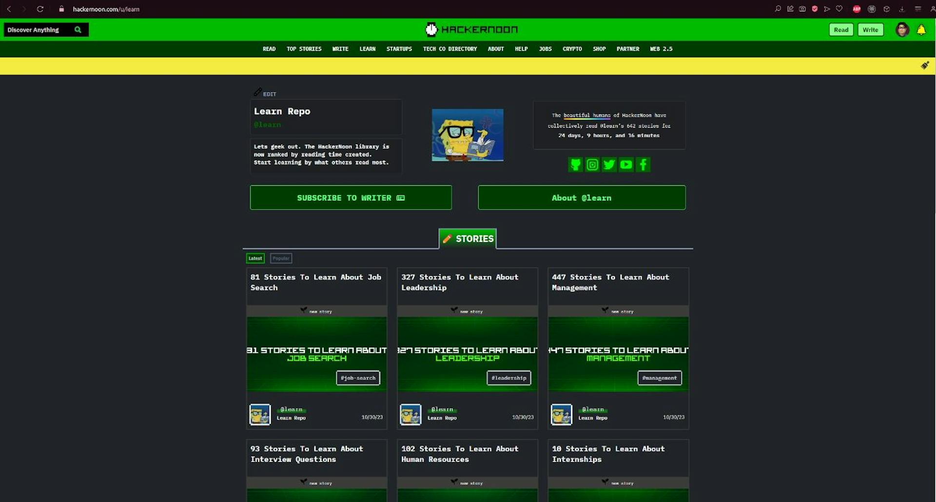 HackerNoon - A User Experience Analysis: Part 2 | HackerNoon