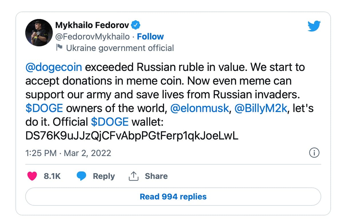 How the War in Ukraine Unveiled the True Potential of Crypto | HackerNoon