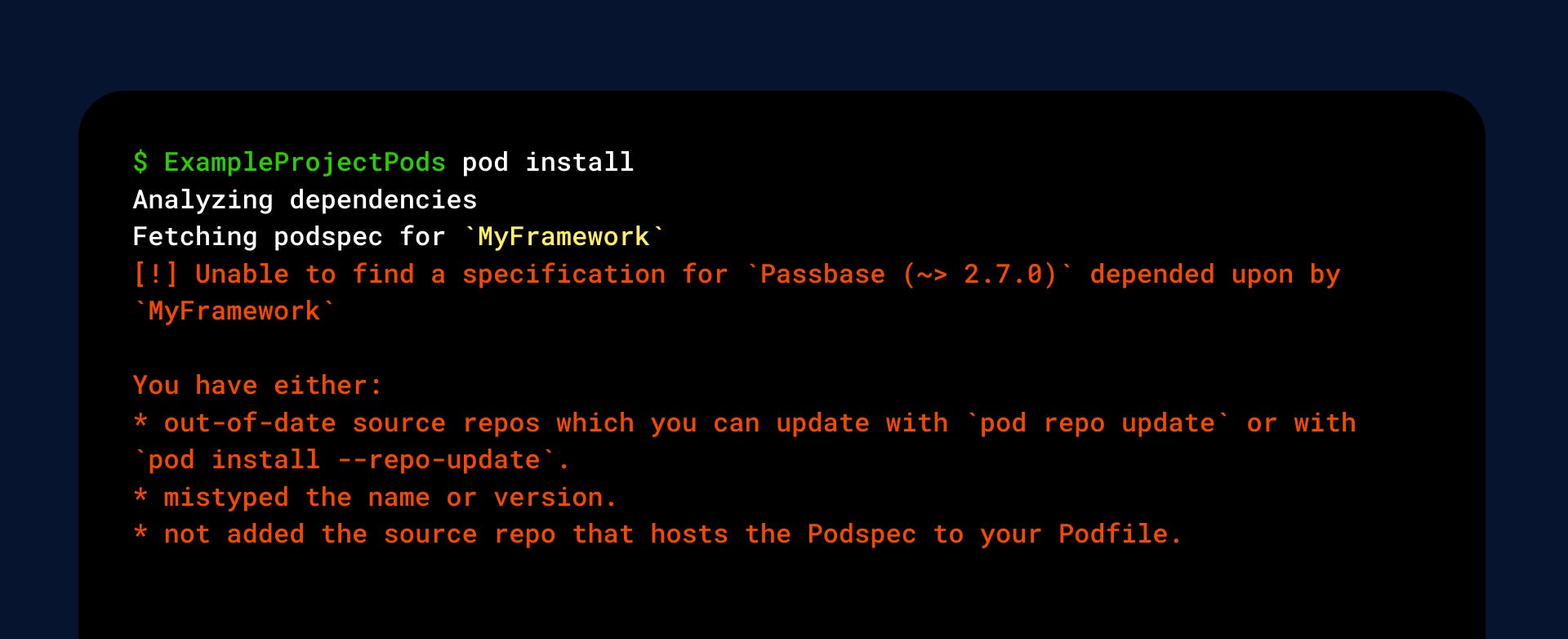 Cocoapod As Xcframework With Dependencies Hackernoon