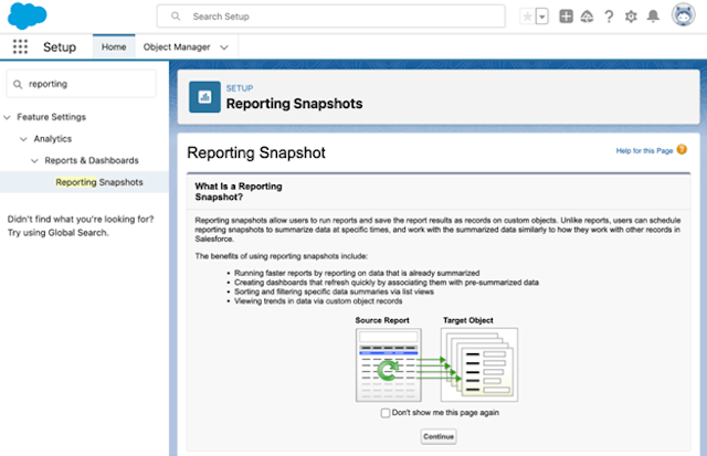 How to Set Up and Use Reporting Snapshots In Salesforce To Track Customer History | HackerNoon