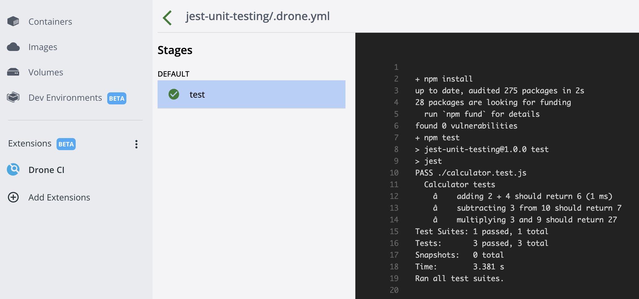 Automating Nodejs Unit Testing With Droneci Using Jest Framework Hackernoon 6068