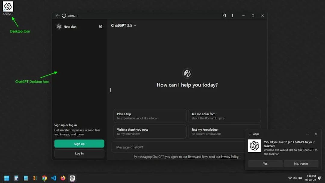 How to Install ChatGPT as an App on Windows 11 and 10 | HackerNoon