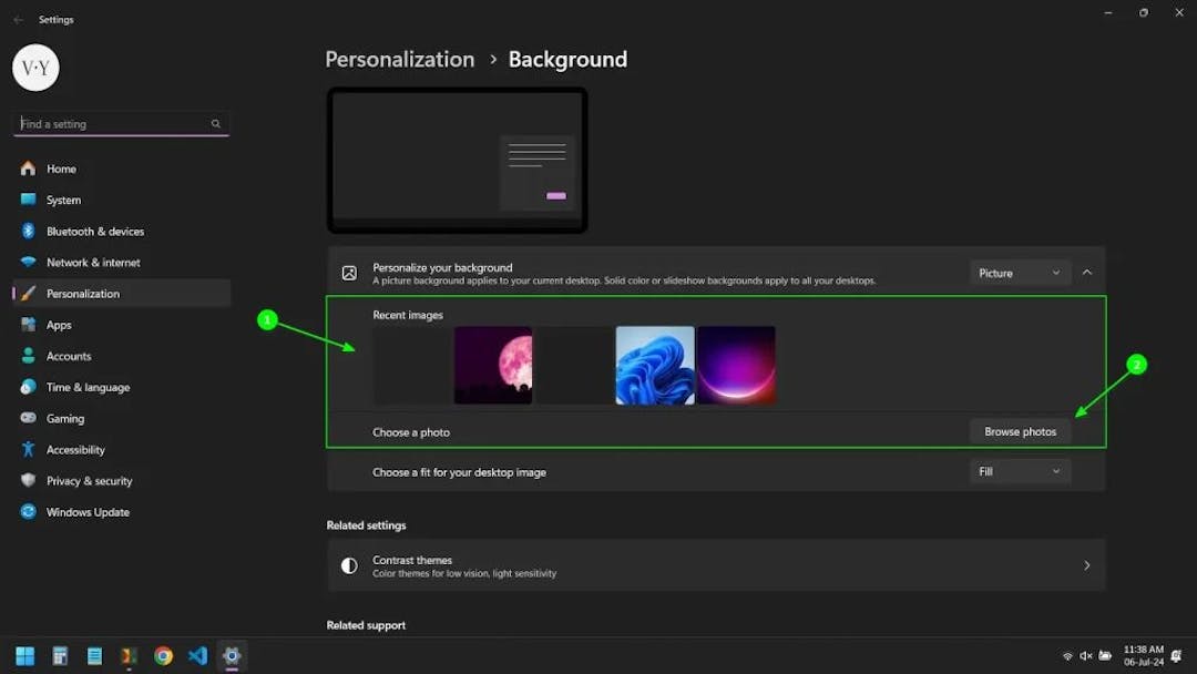 Setting Different Backgrounds for Each Desktop on Windows 11 and 10 ...