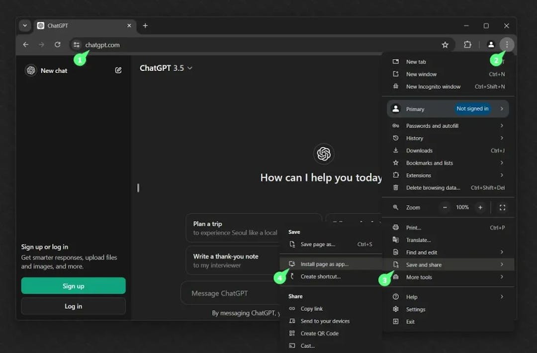 How to Install ChatGPT as an App on Windows 11 and 10 | HackerNoon