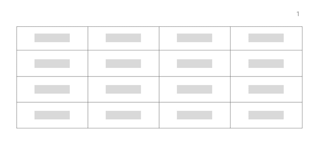 How to Draw an Attractive Convenient Table — Design Techniques and Examples | HackerNoon