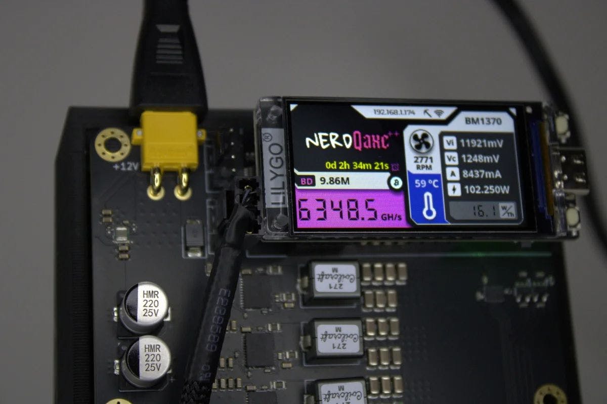 Solo Satoshi Releases the NerdQaxe++ a Sleek and Quiet Desktop Bitcoin Miner | HackerNoon