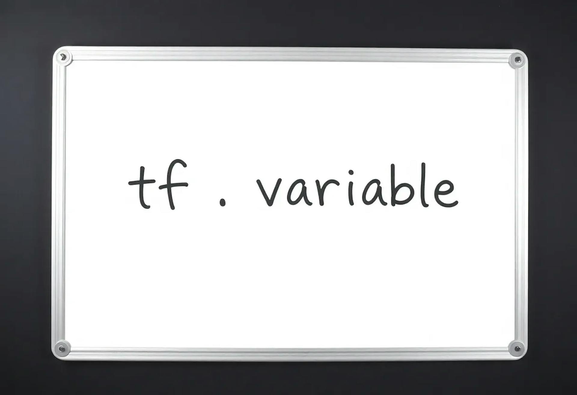 Tensorflow Variables Once And For All Hackernoon