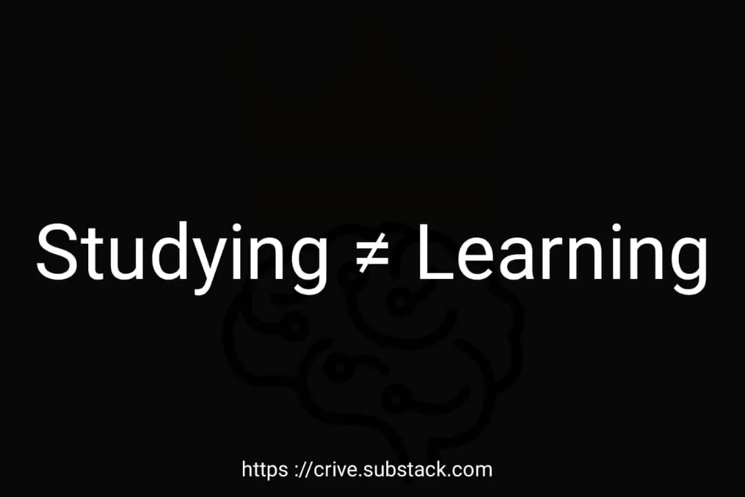 School Taught You to Study, Not to Learn - Here’s Why You’re Stuck and ...
