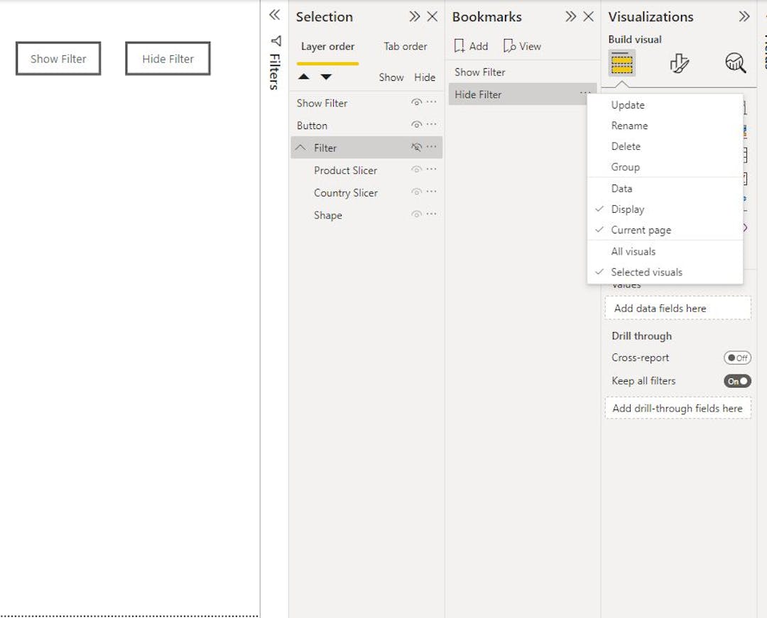 Power BI: How to Create Dynamic Show Hide Slicer Panel | HackerNoon