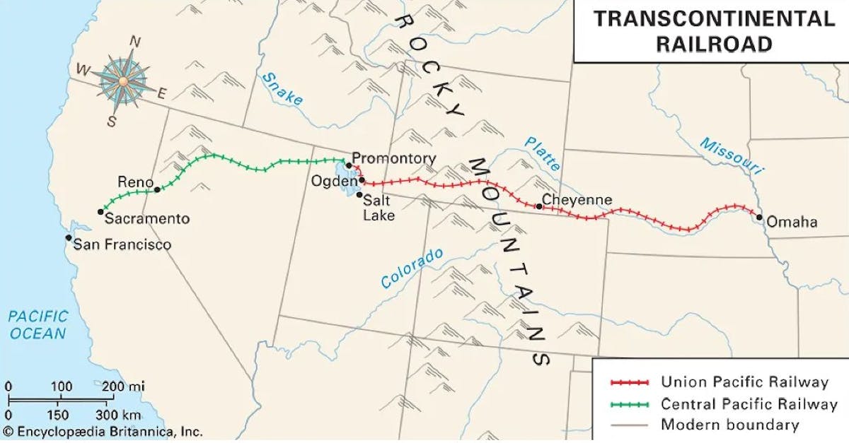 What the Transcontinental Railroads Teaches Us About Tech | HackerNoon