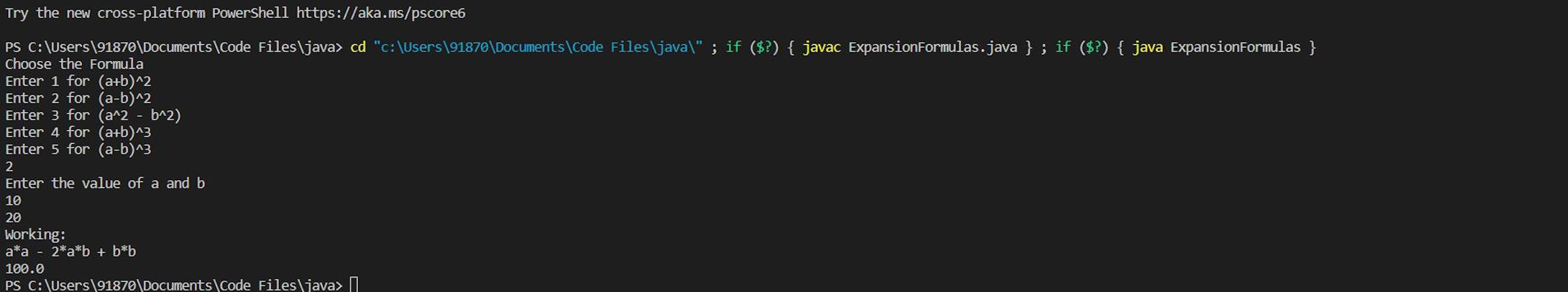 How to Implement Expansion Formulas in Java | HackerNoon