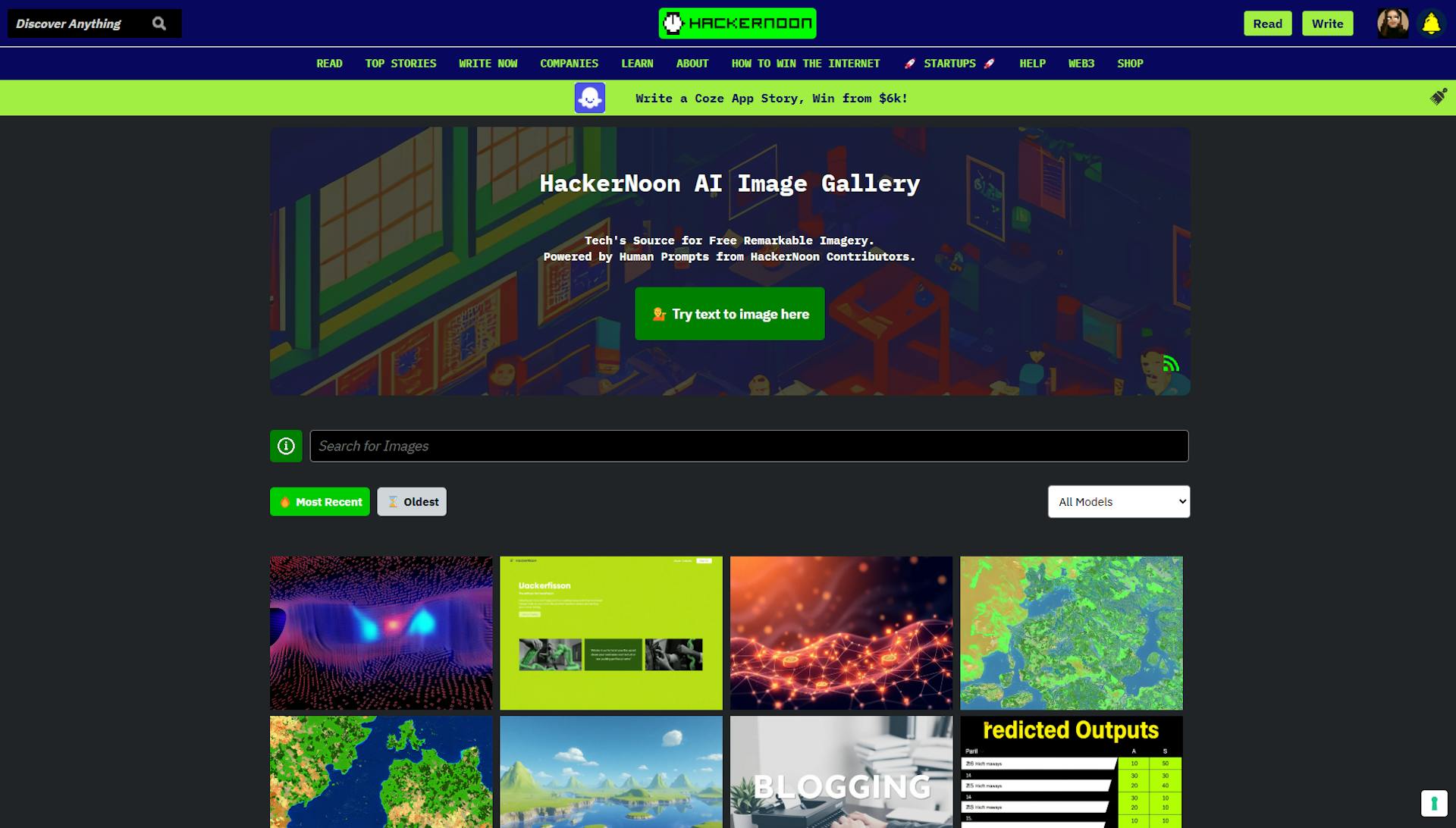 Introducing the Revamped HackerNoon AI Image Gallery | HackerNoon