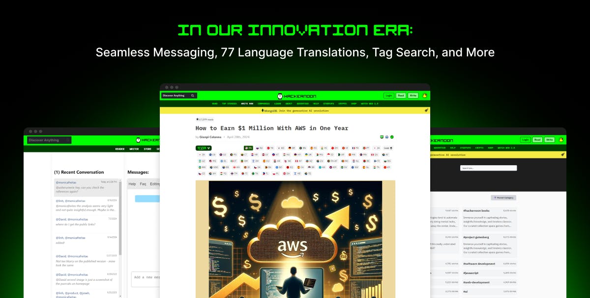 In Our Innovation Era: Seamless Messaging, 77 Language Translations, Tag Search, and More ...
