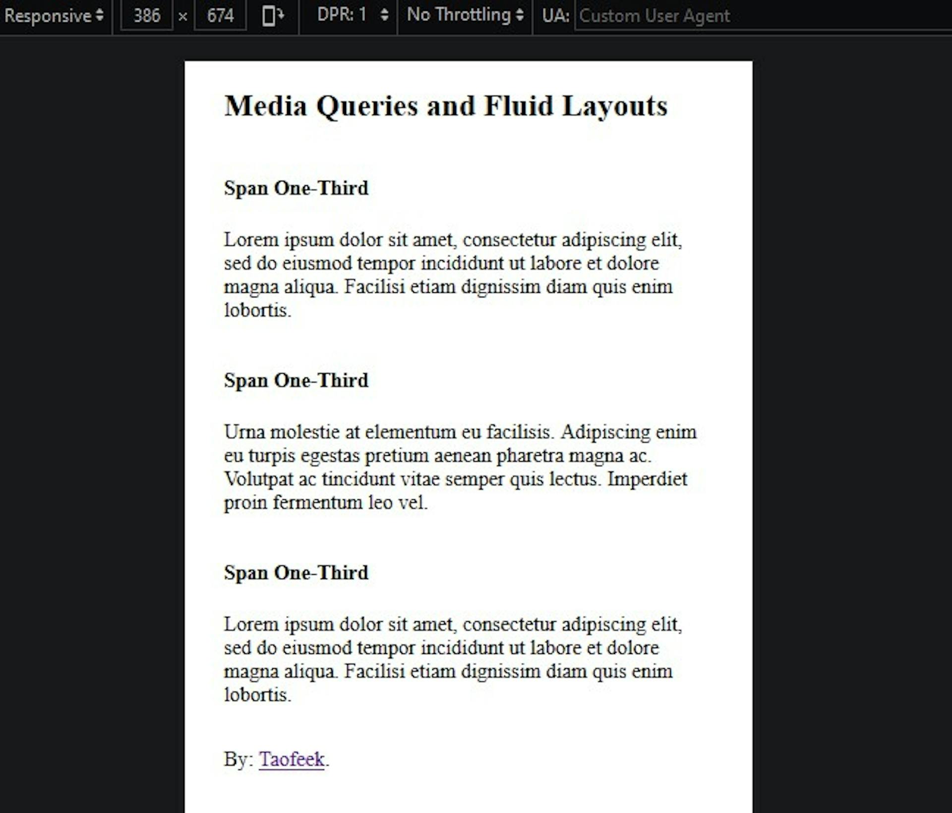 Css3 Fluid Layout And Media Queries A Simple Approach To Responsive Web Design Hackernoon 